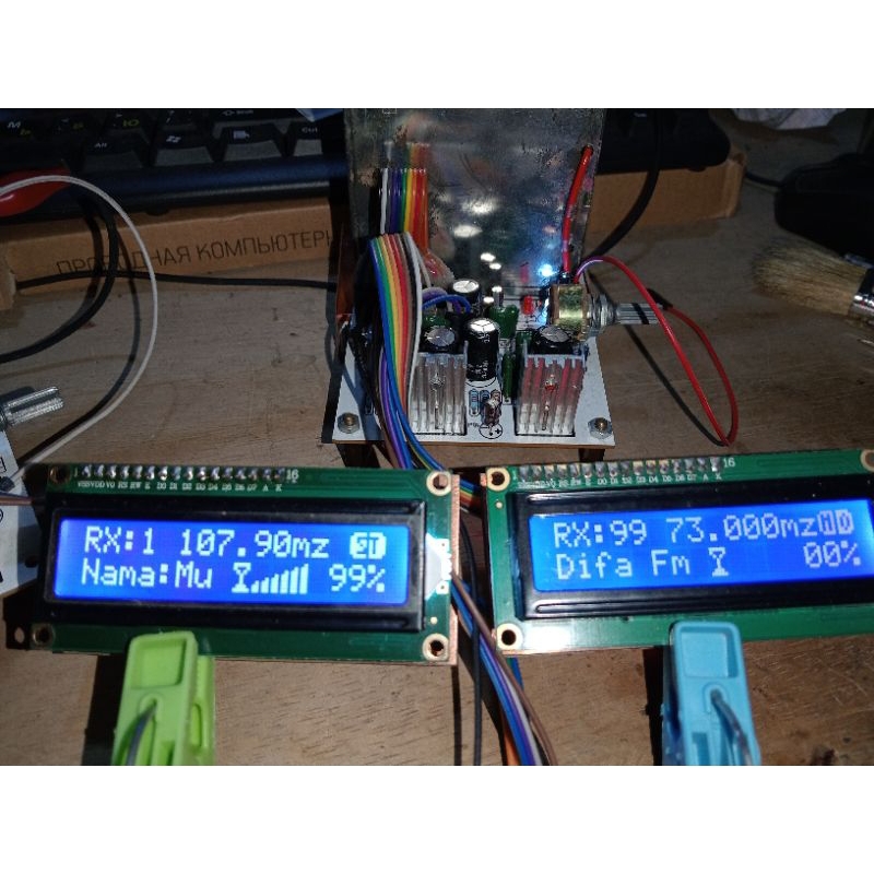 Jual Kit Tuner Radio FM Stereo Mitsumi FAE480 Lengkap Amplifier ...