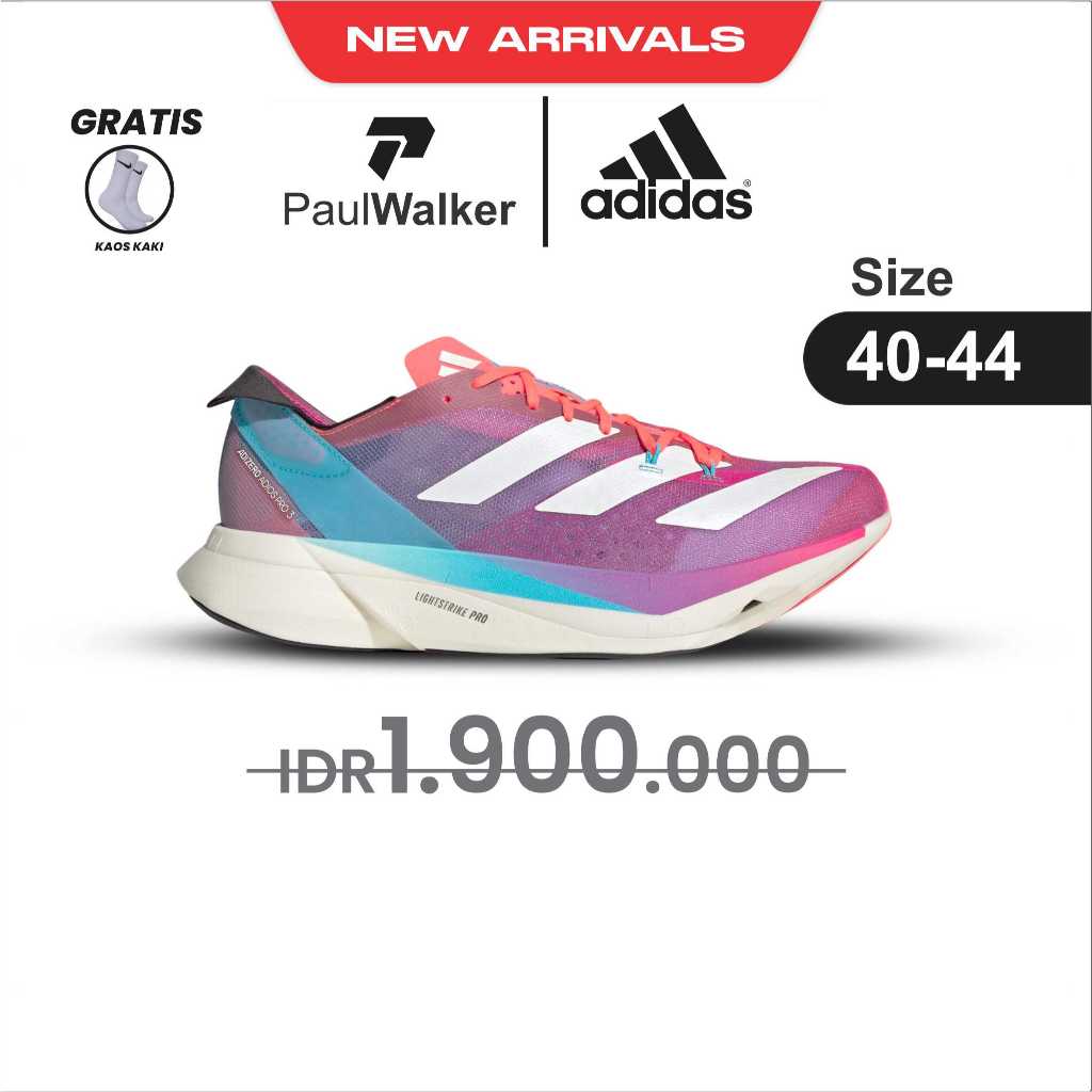 Jual SEPATU RUNNING ADIDAS ADIZERO ADIOS PRO 3 (BNIB) | Shopee Indonesia