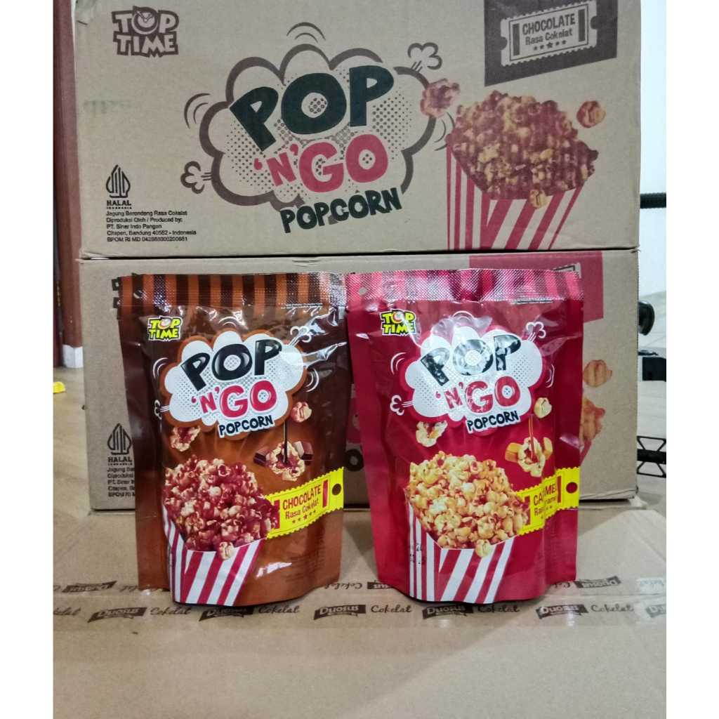 Jual Per 5 pcs Pop N Go PopCorn | Shopee Indonesia