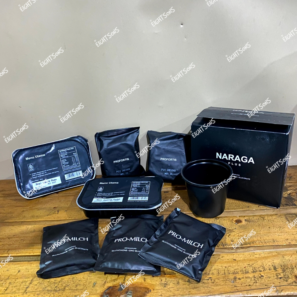 Jual PROMO Ransum NARAGA PLUS LP KONSERVEN EPROKAL L PLUS Makanan Siap ...