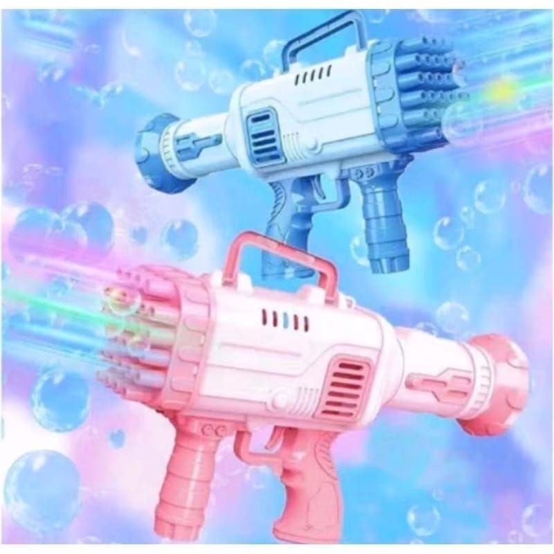 Jual RAMEO 618 mainan anak gelembung/bubble gun pistol basoka tembakan ...