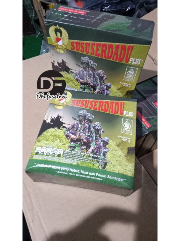 Jual SUSU SERDADU PLUS TNI ORIGINAL 100% exp.MARET 2026 susu serdadu ...