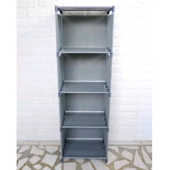 Jual Rak buku penutup belakang 4 pipa besi penyanggah | Shopee Indonesia