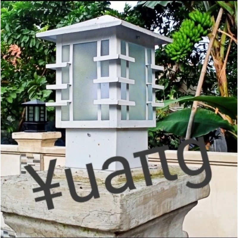 Jual LAMPU HIAS DINDING MINIMALIS_LAMPU TAMAN PAGAR_PILAR PAGAR TERAS ...