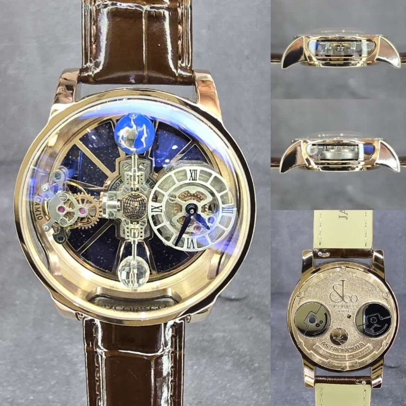 Jual JAM PRIA JACOB&CO ASTRONOMIA SWISS QUARTZ | Shopee Indonesia