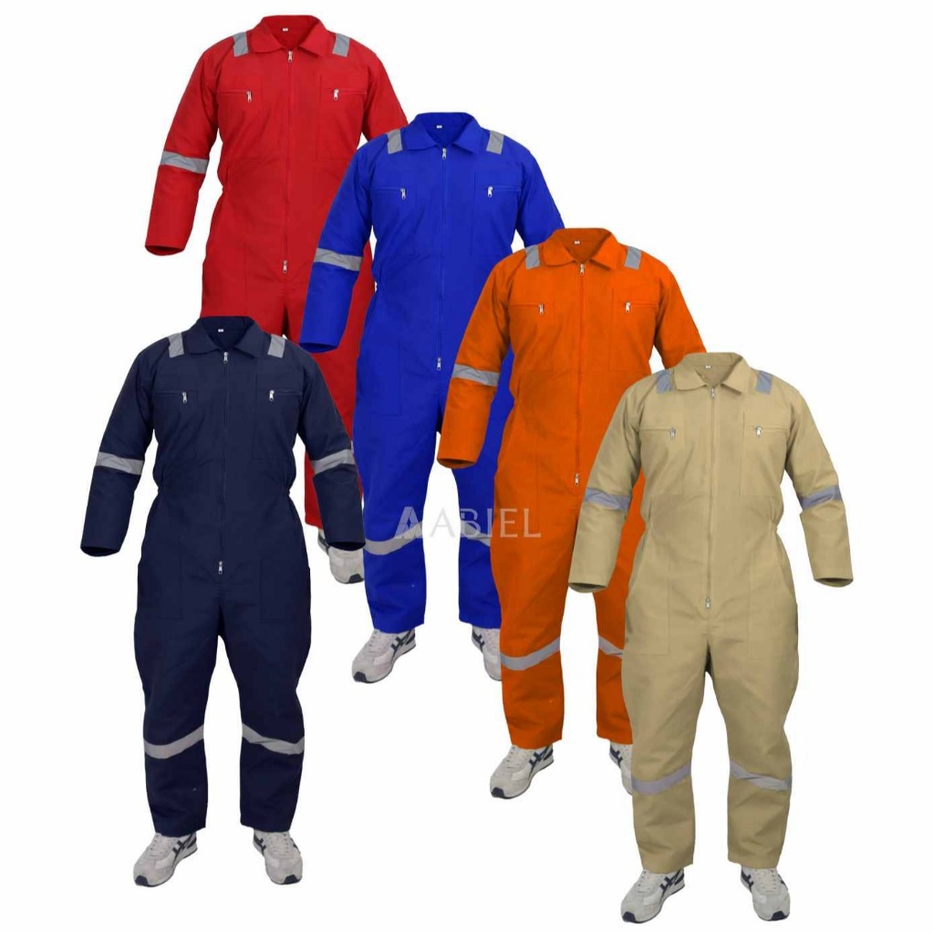 Jual (DIKIRIM DARI BANDUNG) wearpack safety welder Coverall Baju Proyek ...