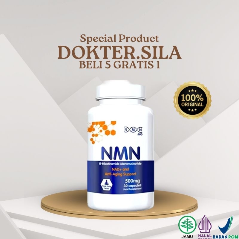 Jual NMN Bio B - Nicotinamide Mononucleotide - 500mg Anti-Aging & NAD+ ORIGINAL | Shopee Indonesia