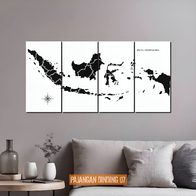Jual Poster dinding peta indonesia - Hiasan dinding kamar aesthetic ...