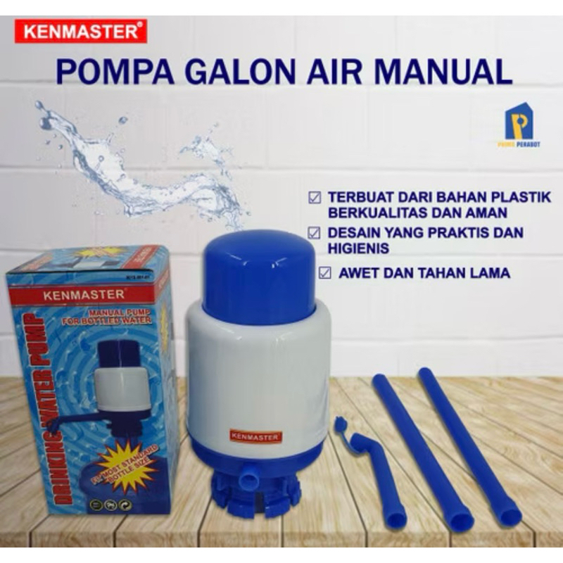 Jual KEN Pompa Galon Air Manual / Water Pump Manual Plastik Murah ...