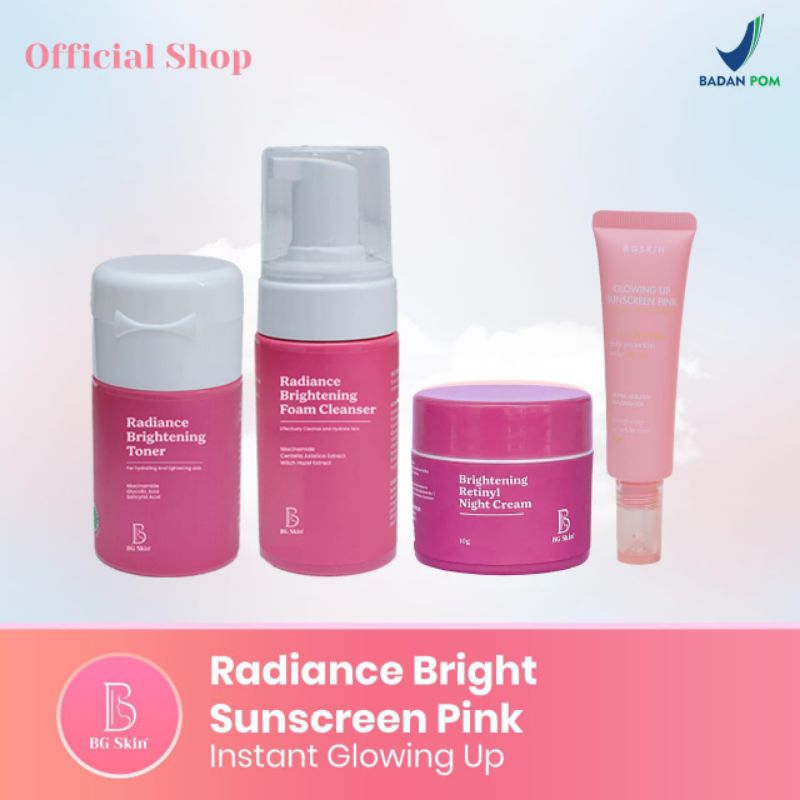 Jual PAKET BRIGHTENING GLOW PINK BG SKIN | Shopee Indonesia Jual PAKET BRIGHTENING GLOW PINK BG SKIN | Shopee Indonesia