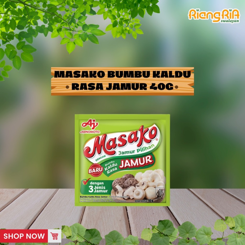 Jual Masako Bumbu Kaldu Rasa Jamur 40g | Shopee Indonesia