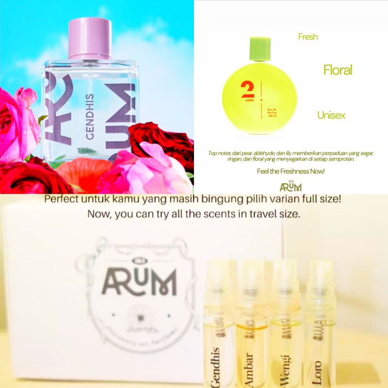 Jual IKI ARUM GENDHIS dan LORO EDP 100 ml, discovery set 5ml, WENGI ...