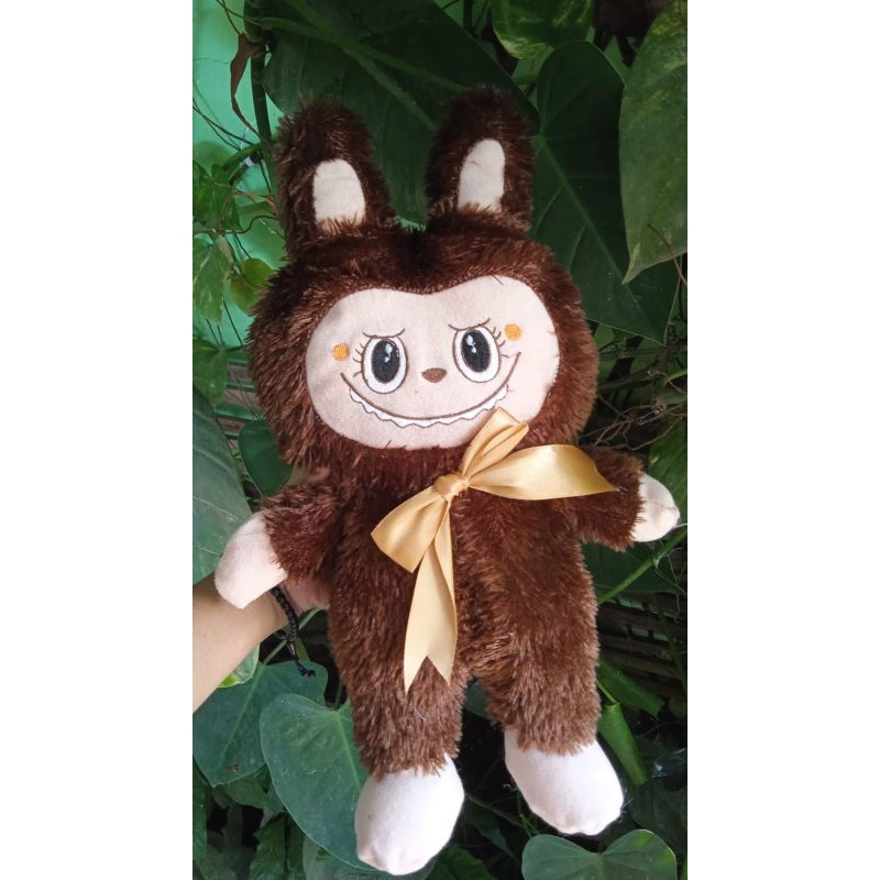 Jual boneka LABUBU viral/size besar 40cm/stiker LABUBU/jam tangan ...