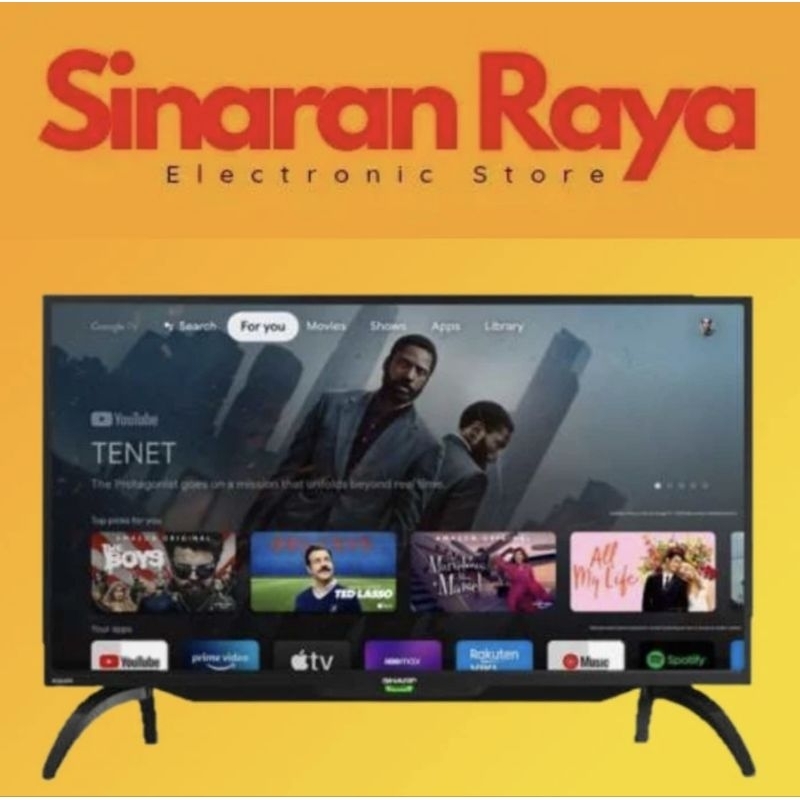 Jual SHARP LED TV 2T-C32EG11 / 32EG11 / 2T C32EG11 32EG1 32 INCH GOOGLE ...