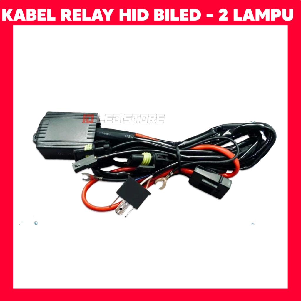 Jual ORIGINAL RELAY BILED 24V 12V H4 UNIVERSAL | KABEL MOTOR 1 LAMPU ...