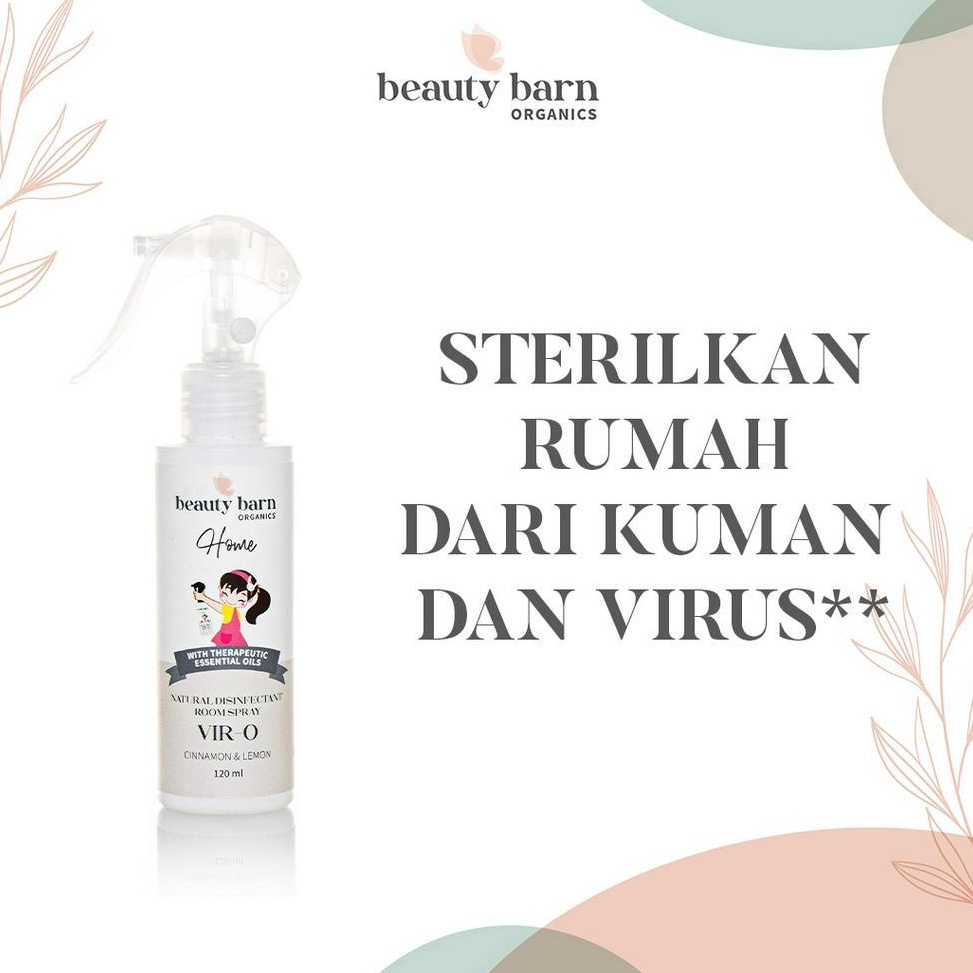 Jual Tren Terbaru Beauty Barn Home VirO 3ml Natural Disinfectant Room Spray | Shopee Indonesia