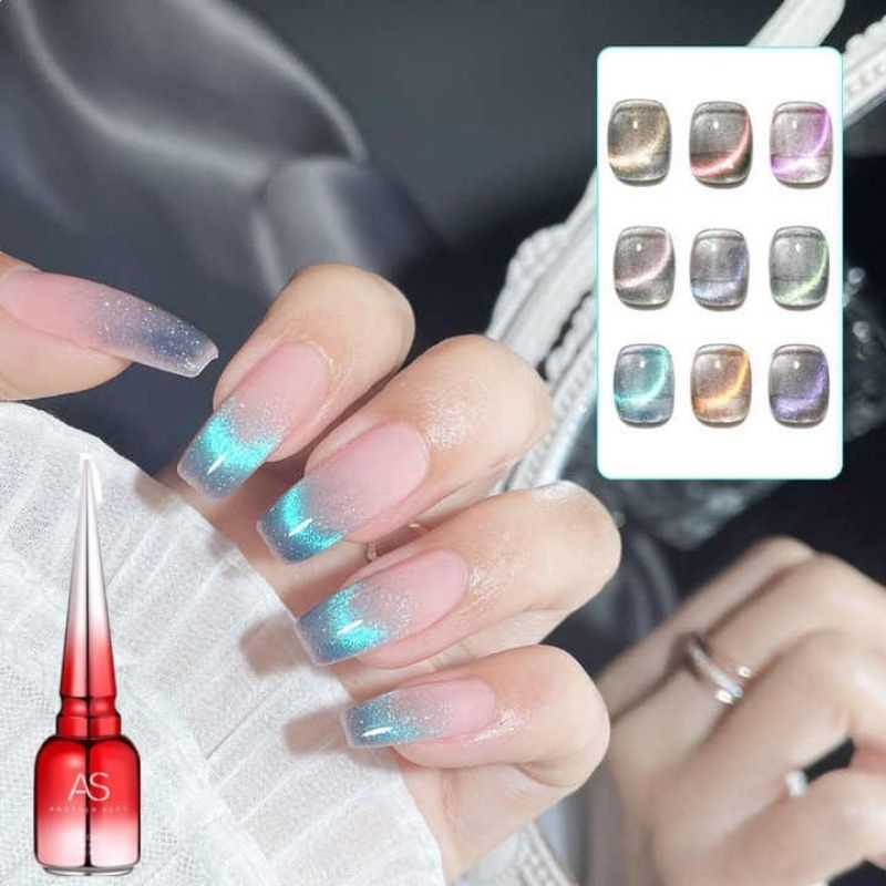 Jual AS Series AGM Cat Eye Nail Gel Polish 15ml/Kutek Gel | Shopee ...