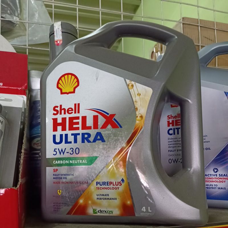 Jual SHELL HELIX ULTRA 5W-30 4LITER. OLI MOBIL FULLY SYNTHETIC. COCOK ...