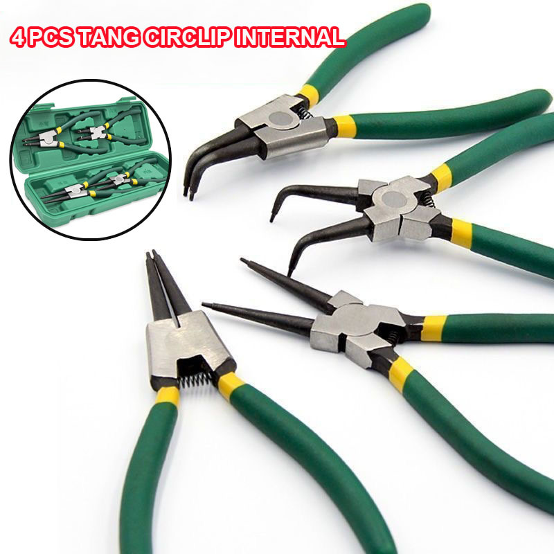 Jual Combination multifungsi tang circlip internal 4 in 1 SET | Shopee ...