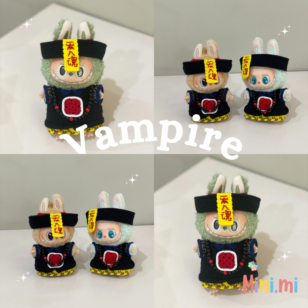 Jual BAJU LABUBU Vampir | Baju Labubu Vampire | Costume Labubu v1 v2 ...