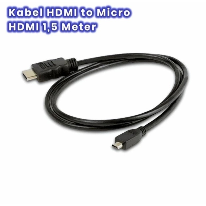 Jual Kabel Micro HDMI to HDMI | Shopee Indonesia