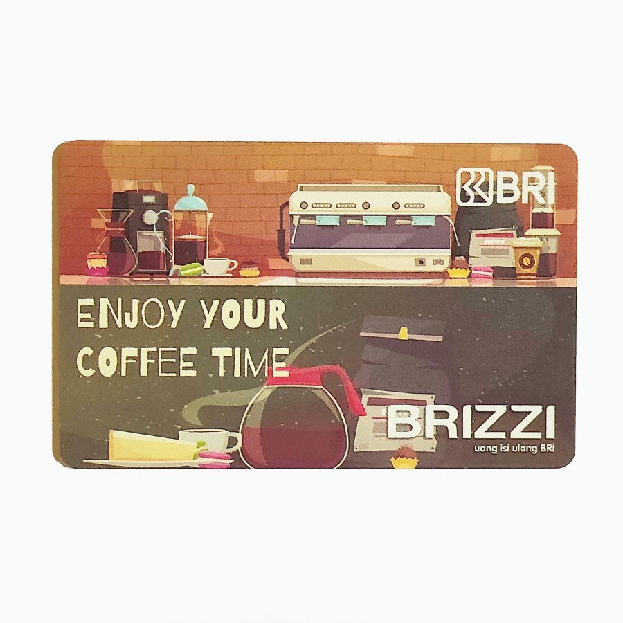 Jual KARTU BRIZZI BRI ORIGINAL CARD EDISI COFFE | Shopee Indonesia