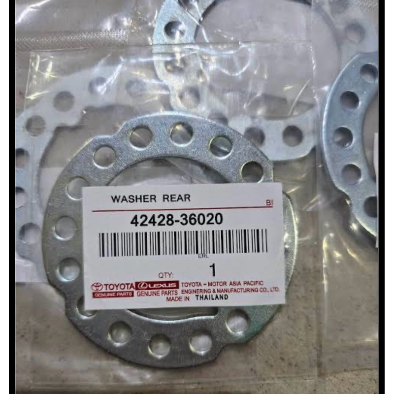 Jual WASHER AXLE REAR DYNA SAURUS DUTRO 14B RINO HT125 125HT 130HT ...