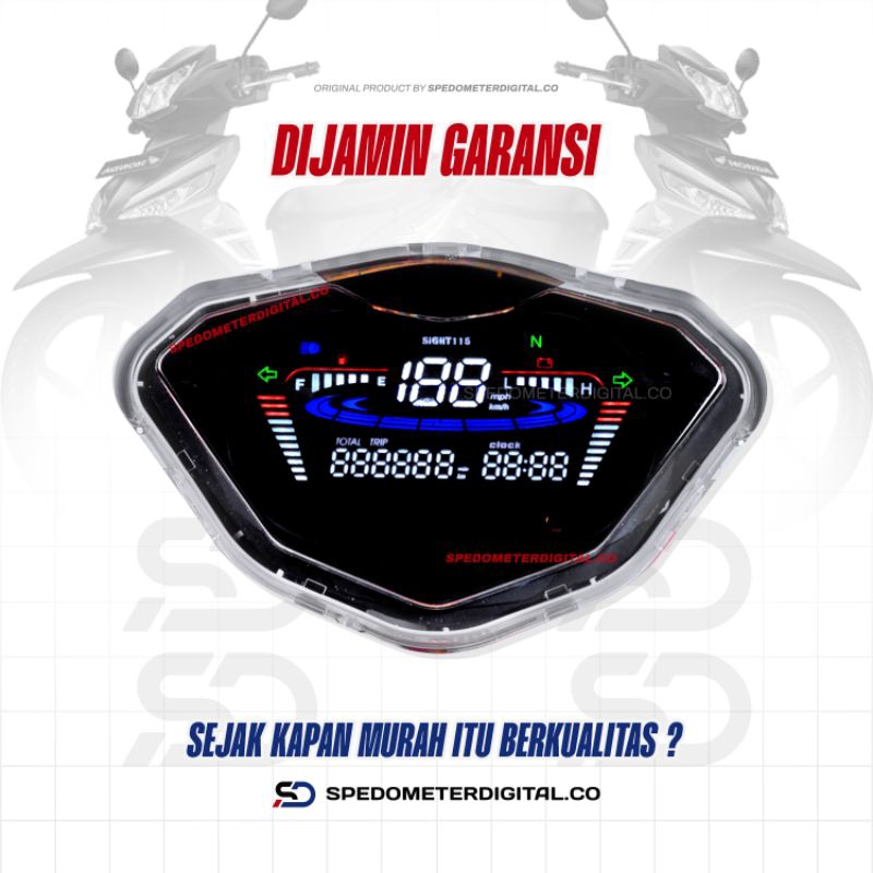 Jual Spedometer Digital Supra X 125 FI | Shopee Indonesia