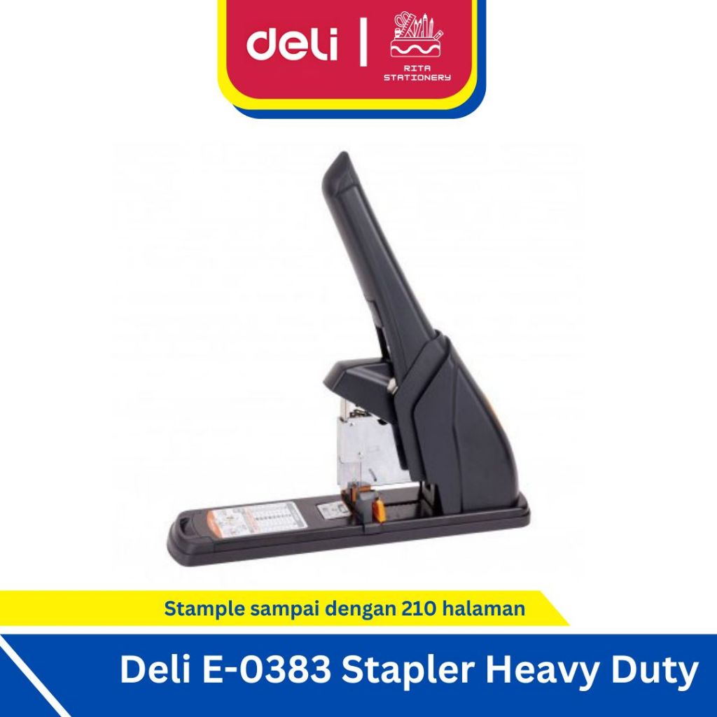 Jual Deli Staples Besar - Hekter Untuk Kertas Tebal E-0383 Stapler ...