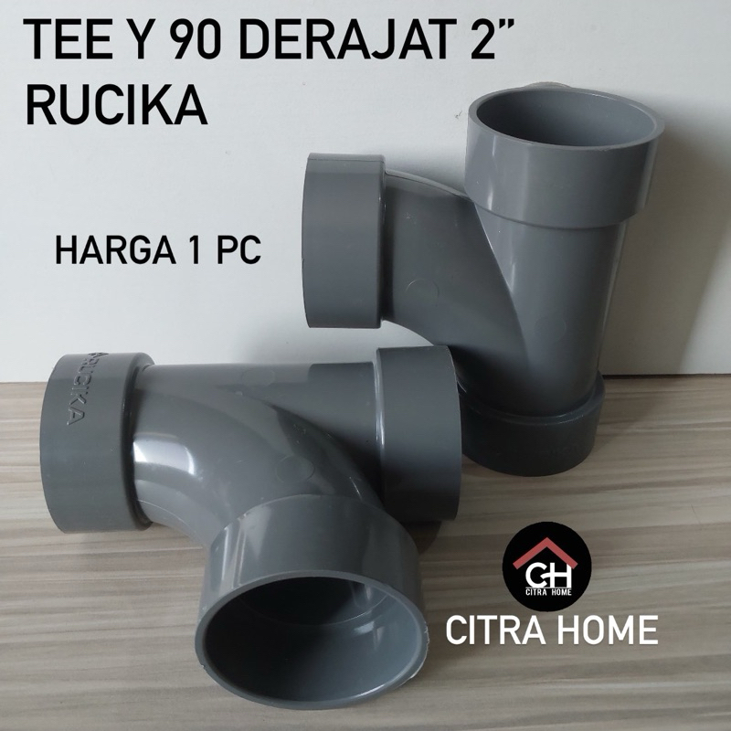 Jual Rucika Tee Y 90 Derajat 2 inch | Shopee Indonesia