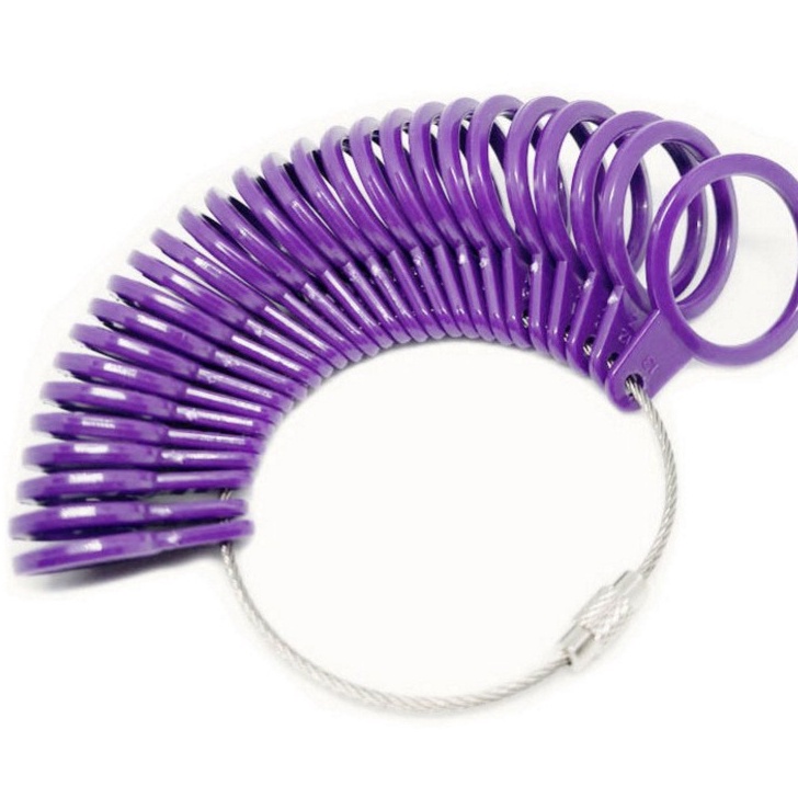 Jual RoyStone Alat Pengukur Lingkar Jari Alat Ukur Cincin | Shopee ...