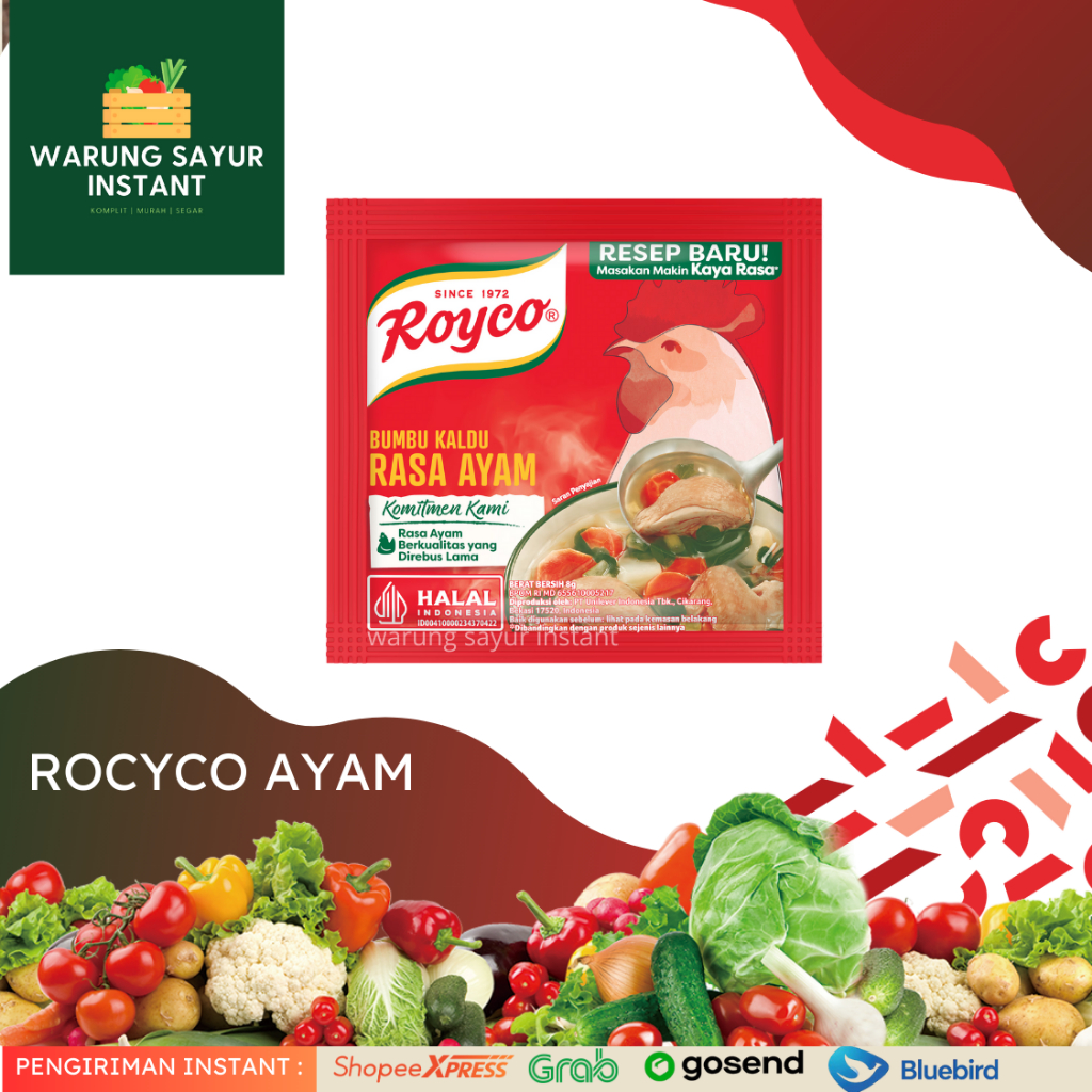 Jual Royco Ayam Sachet l Warung Sayur Instant | Shopee Indonesia