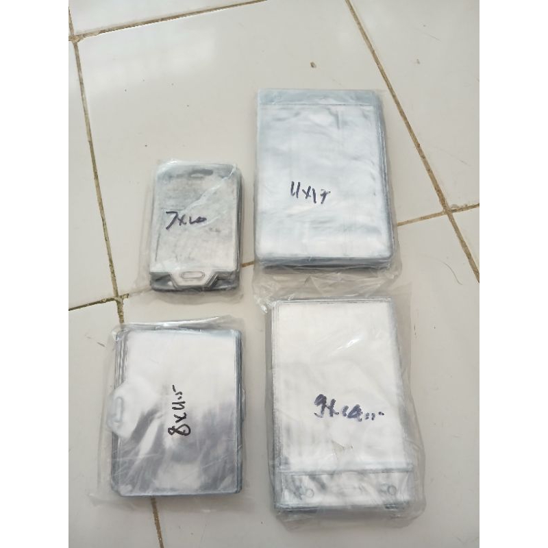 Jual Plastik Mika Name Tag ID Card 100Pcs | Shopee Indonesia