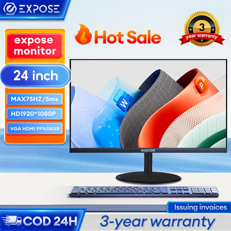 Jual Monitor 19 Inch Monitor 24 Inch LED Monitor Pc Game Profesional ...