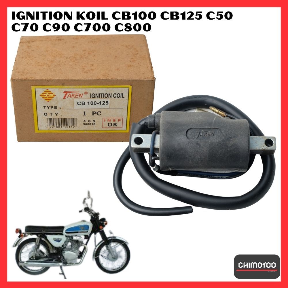 Jual Ignition Coil Koil Honda Cb100 Cb 100 Cb125 Cb 125 C50 C 50 C70 C 70 C90 C 90 C700 C 700 ...