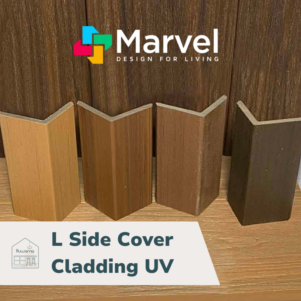 Jual L Side Cover Wall Cladding UV by Neowood Marvel | Shopee Indonesia