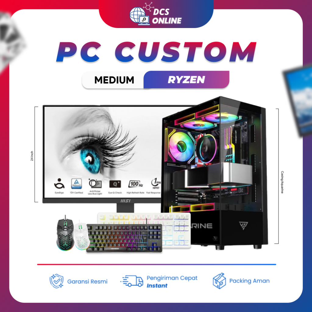 Jual PC RAKITAN RYZEN 5 5600GT MOBO GIGABYTE A520 VGA 3050 PC ONLY [PC ...