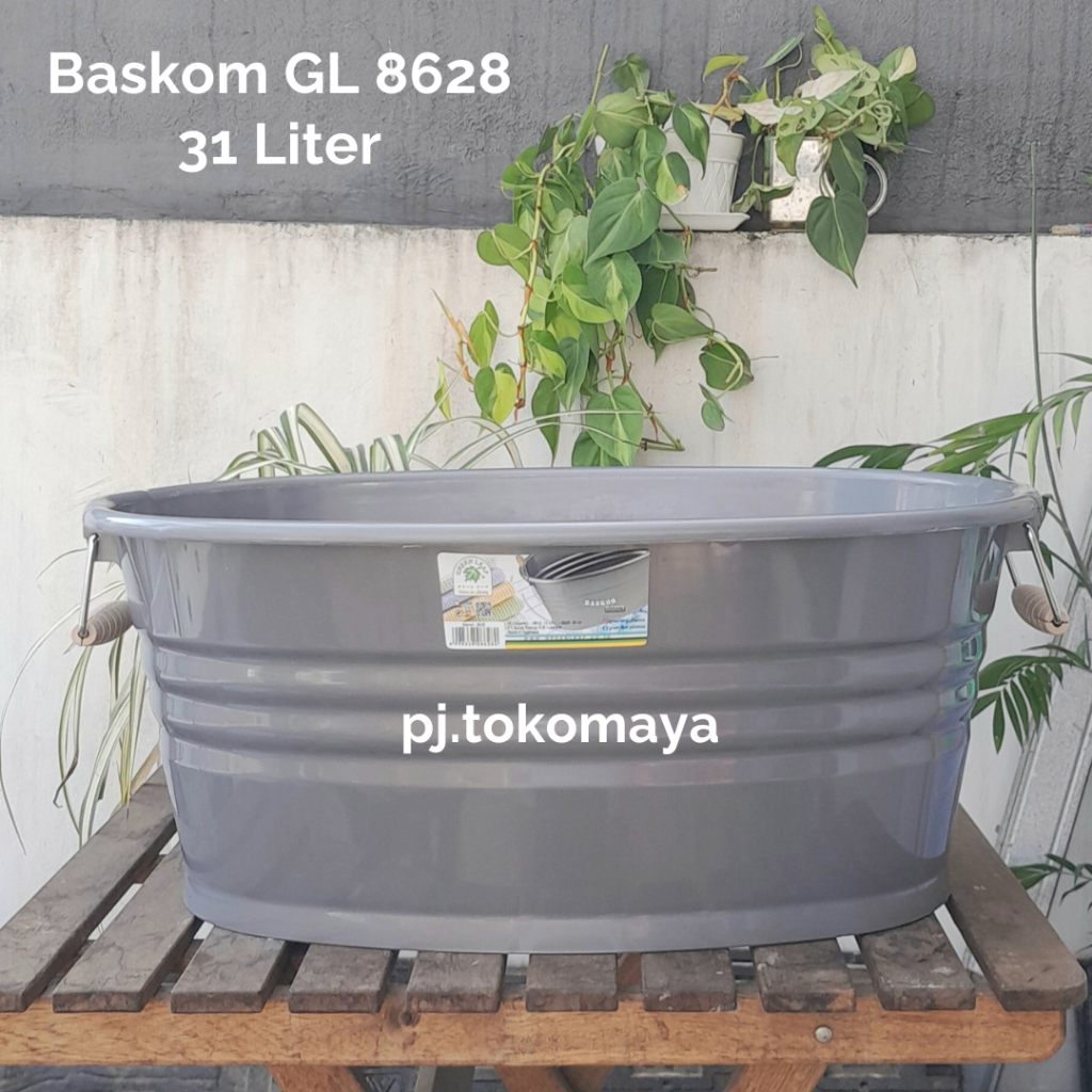 Jual Green Leaf Baskom 31 Liter Basin Marvel GL 8628 / Ember Baskom ...