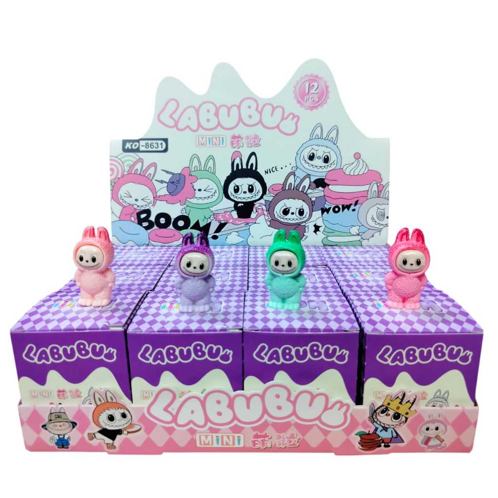 Jual LABUBU Mini Figure The Monsters Labubu Ko!!! Boom! Blind Box ...