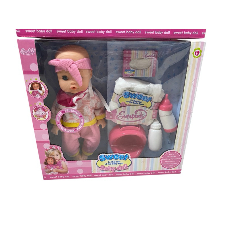 Jual BONEKA SWEET BABY DOLL NANGIS DAN PIPIS | Shopee Indonesia