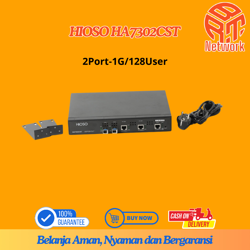 Jual OLT HIOSO HA7302CST EPON INCLUDE SFP 9db | Shopee Indonesia