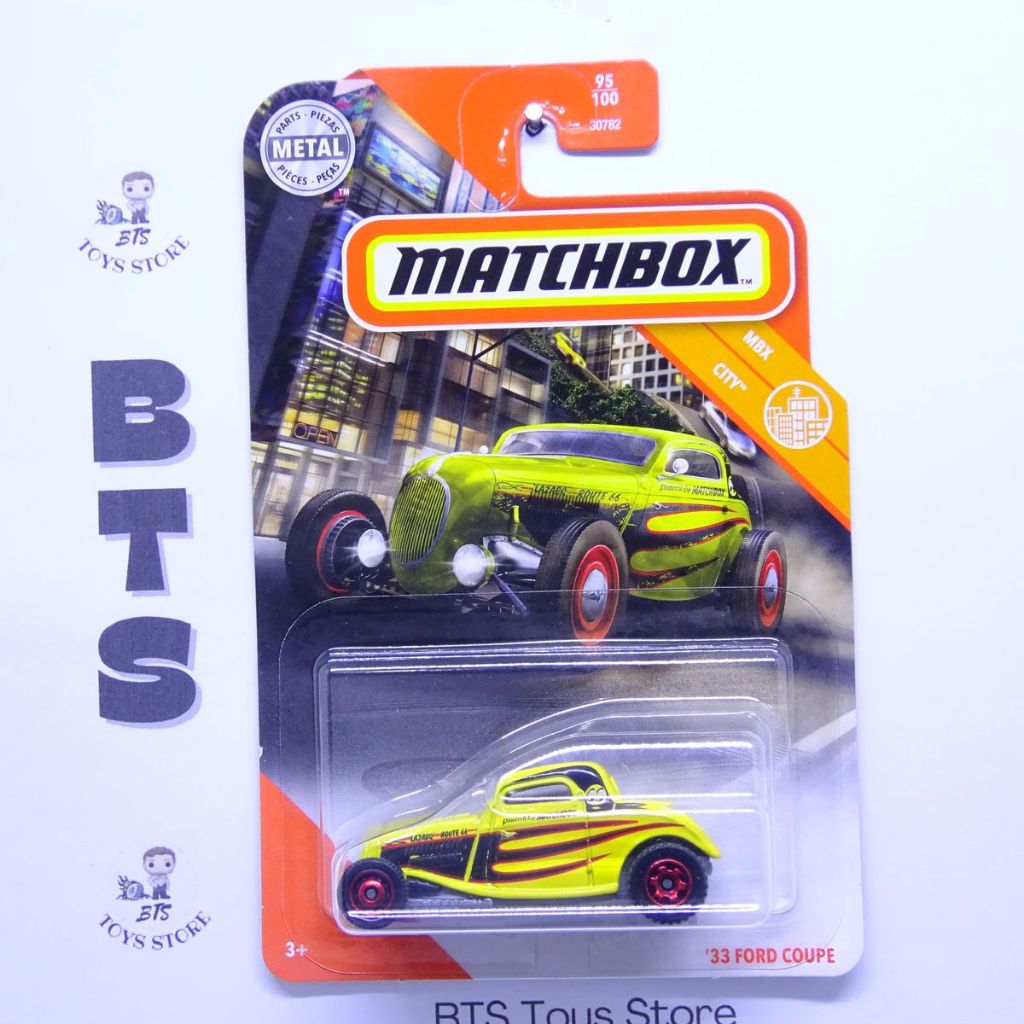 Jual Matchbox Murah 33 Ford Coupe Kuning Tampo Mooneyes | Shopee Indonesia