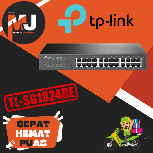 Jual TPLINK TL-SG1024DE Switch 24 Port Gigabit Easy Smart Managed ...