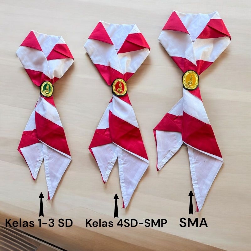 Jual dasi hasduk Pramuka sekolah + ring | Shopee Indonesia