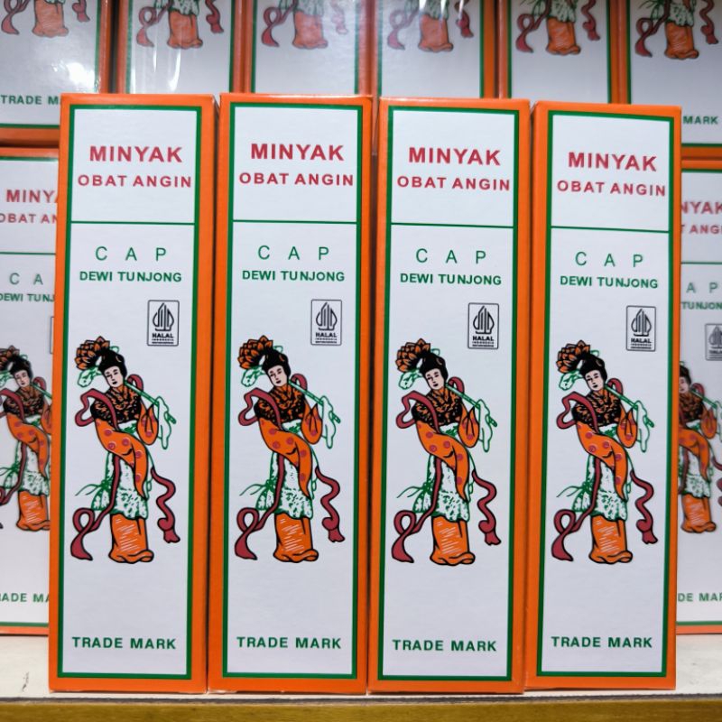 Jual Minyak Angin Dewi Tunjong 40ml - Paket 4 botol | Shopee Indonesia