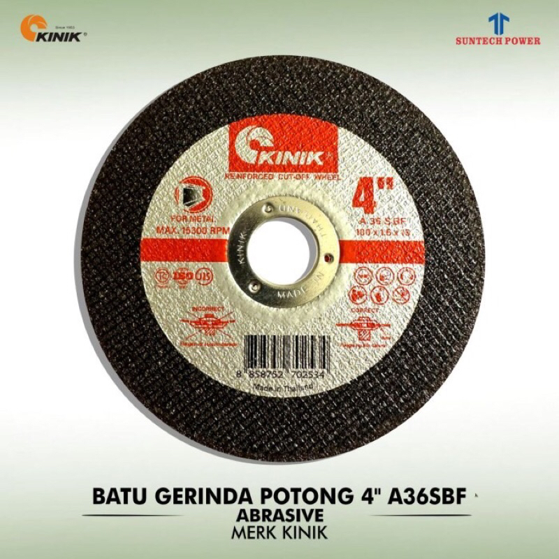Jual MATA POTONG || Kinik Mata Gerinda / Batu Gerinda Poles 4" Inch ...
