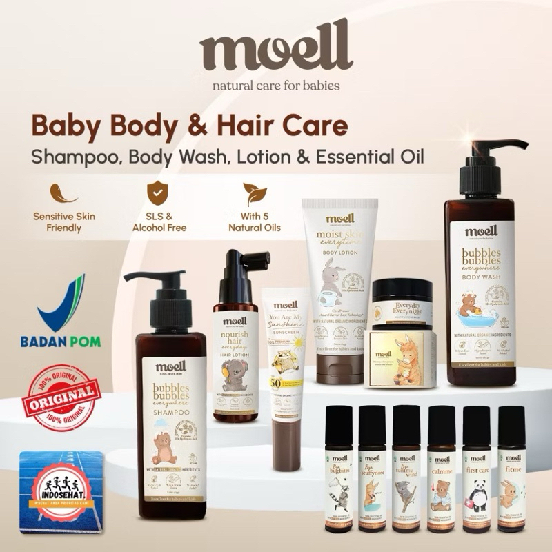 Jual ADAMBABYSHOP_Produk Moel, Body Lotion, Sunscreen, Body wash ...