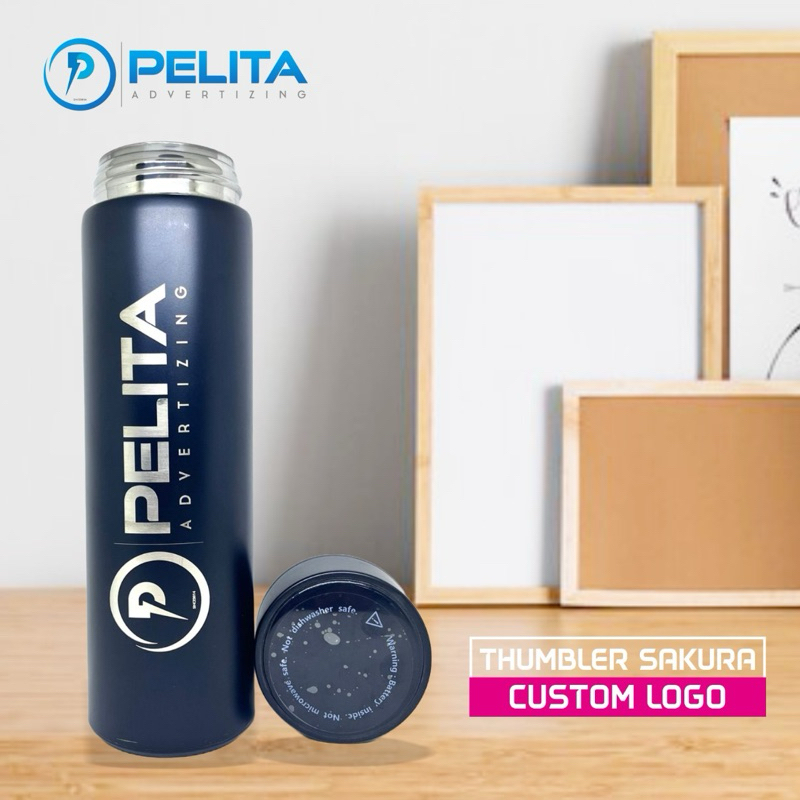 Jual TUMBLER SAKURA LED THUMBLER TUMBLR TERMOS THERMOS TEMPAT BOTOL ...