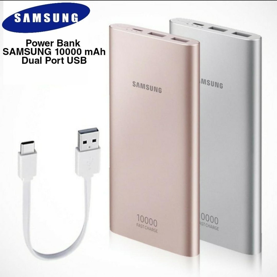 Jual PowerBank Samsung Original 10000mAh Type-C Dual Port USB EB-P1100C Power Bank 10000 mAh 2 ...