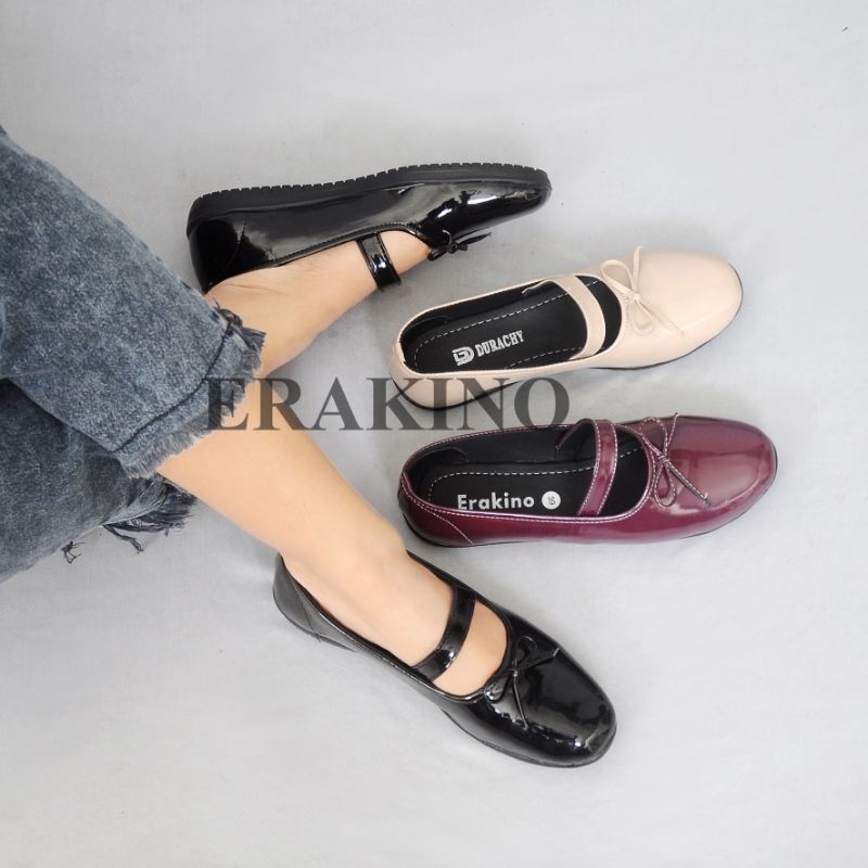Jual SEPATU FLATSHOES WANITA SEPATU BALET PITA CEWEK KOREAN STYLE ...